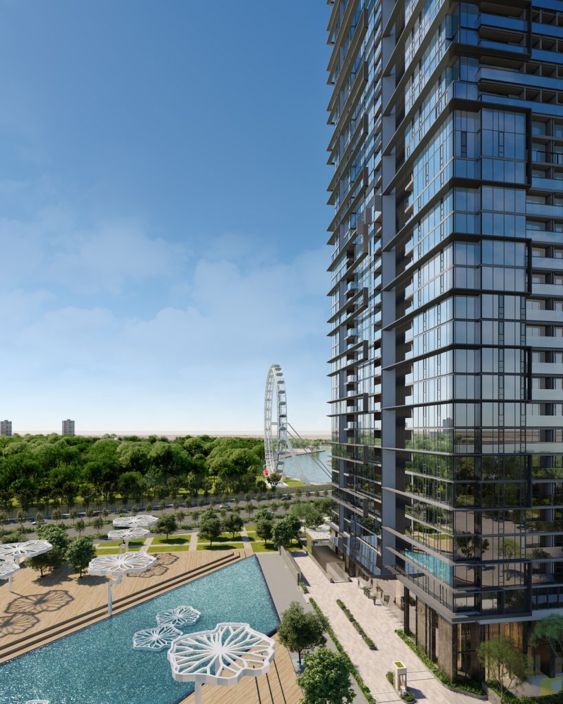 Landing – Grand Marina Saigon – Lake Tower