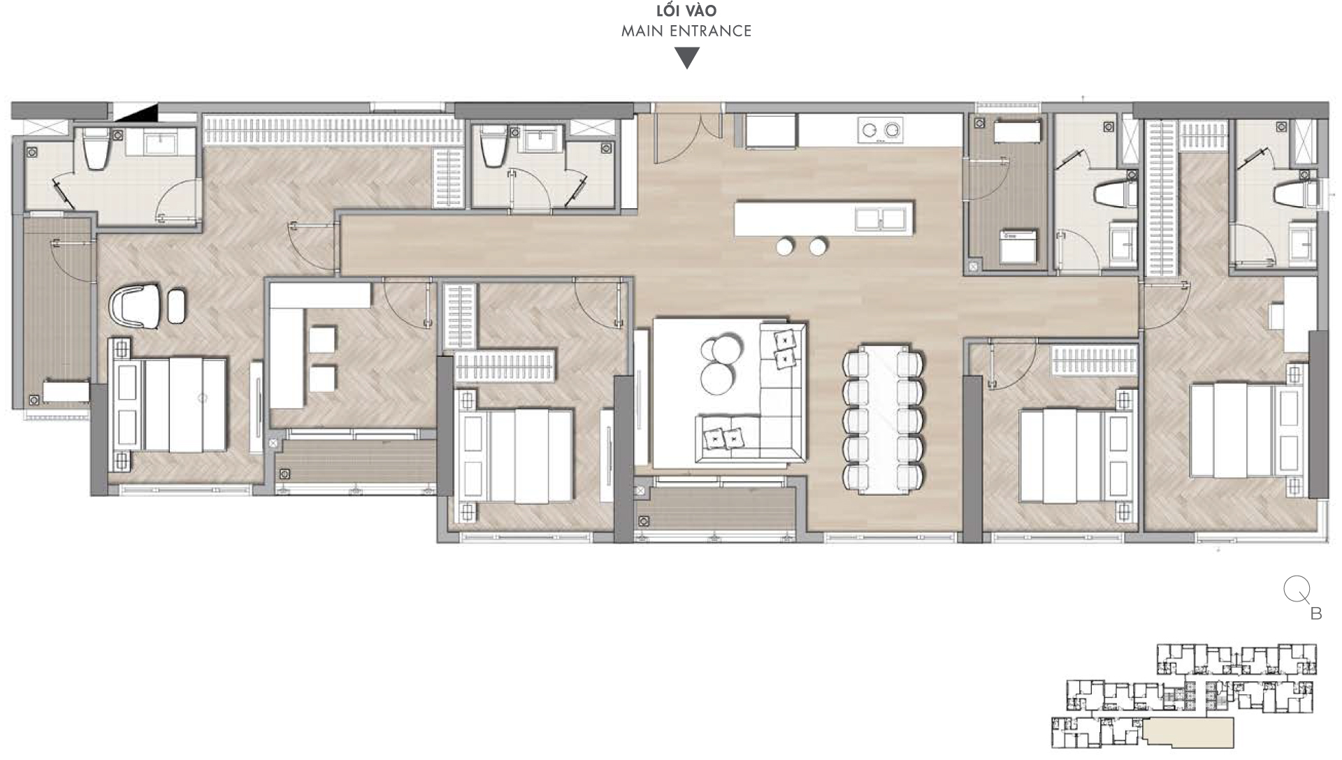 A.01 A.02 Type 4 Floor 2 - Masteri Centre Point